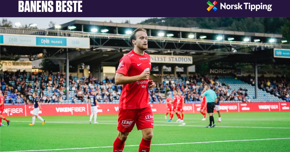Norsk Tipping banens beste: Bård Finne / Eliteserien